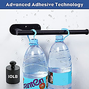 Paper Towel Holder, Under Cabinet Paper Towel Holder for Kitchen, Self Adhesive Paper Towel Roll Holder Wall Mount, SUS304 Stainless Steel Paper Towel Rack Stick on Wall for Bathroom