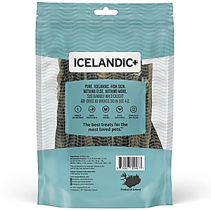 Icelandic+ Wolffish Skin Stick Chews Dog Treat 3.0-oz Bag