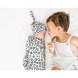 Copper Pearl Large Premium Knit Baby Swaddle Receiving Blanket Zara