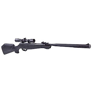 Crosman CS2SXS Shockwave .22-Caliber Pellet NP Break Barrel Air Rifle, Black