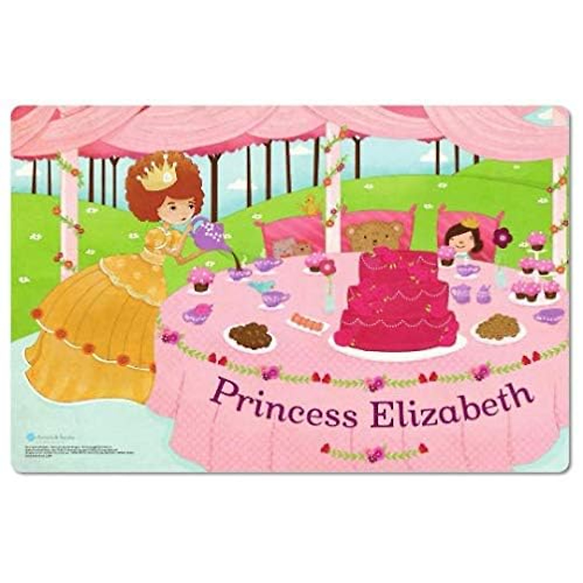 Personalized Placemat for Kids, Princess - I See Me!