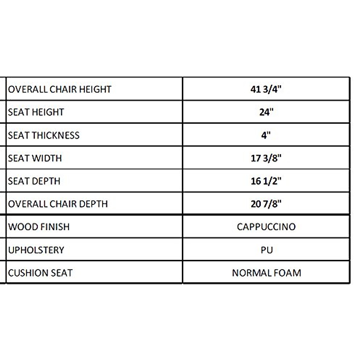 Kings Brand Furniture - 5-Piece Counter Height Dining Set, Table & 4 Chairs (White)