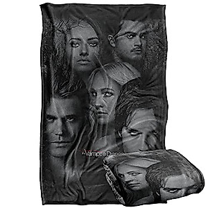 Vampire Diaries in The Woods Silky Touch Super Soft Throw Blanket 36" x 58",in The Woods