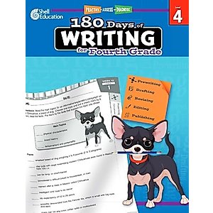 180 Days of Writing for Fourth Grade - An Easy-to-Use Fourth Grade Writing Workbook to Practice and Improve Writing Skills (180 Days of Practice)