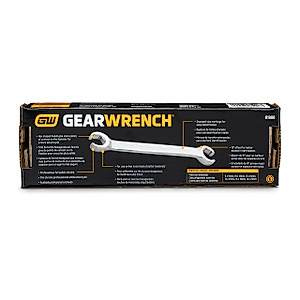 GEARWRENCH 6 Pc. Flare Nut Wrench Set, Metric - 81906