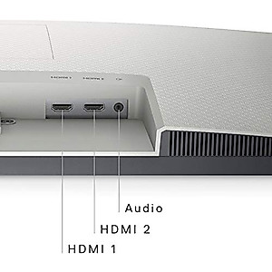 Dell S2721H 27 inchs 27" IPS LED FHD Monitor - 1920 x 1080 Resolution, AMD FreeSync, HDMI, Built in Speakers, VESA Certified, Silver