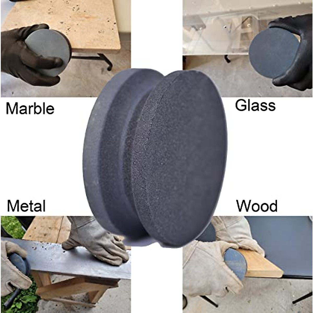 4" Dual Grit Axe/Hatchet Silicon Carbide Sharpener Multipurpose Sharpening Stones