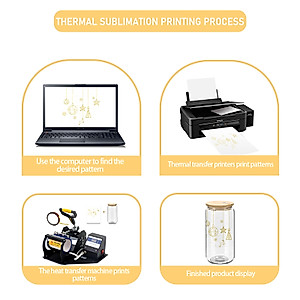 20 Pack Sublimation Glass Cans Transparent Sublimation Beer Glass Can Shaped with Bamboo Lids Borosilicate Glasses Tumbler Mason Jar Cups Mug with Straw for Beer, Juice, Soda, Iced Coffee, Drinks 16oz