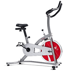 Sunny Health & Fitness Indoor Cycling Exercise Bike with LCD Monitor - SF-1203