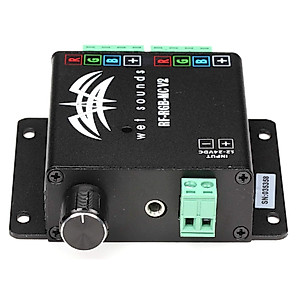 wet sounds RF RGB Music Controller w/Touch Activated Remote (Renewed)