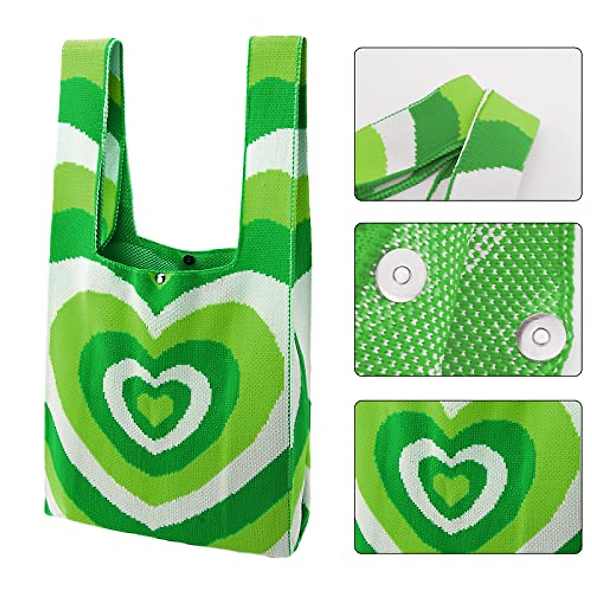 L-LAN- Fashionable-Bags-Shopping-Tot (green)