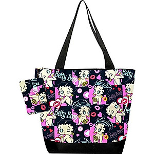 Betty Boop Biker Babe Tote Bag