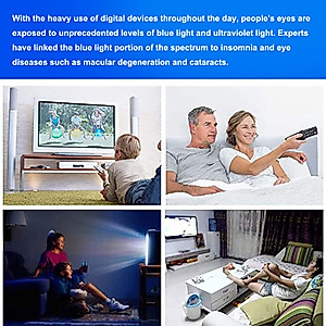 65 Inch Non-Glare TV Screen Protector, Anti-Blue Light/Anti Scratch Protection Film, Protect Your Eyes for Samsung, Insignia, VIZIO, TCL, Sony, Sharp, Hisense, LG, TCL, Etc,65in L56.69inxW31.85in