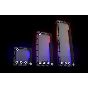 EKWB EK-Quantum Kinetic FLT 120 Pump/Reservoir Combo, DDC PWM, D-RGB, Plexi