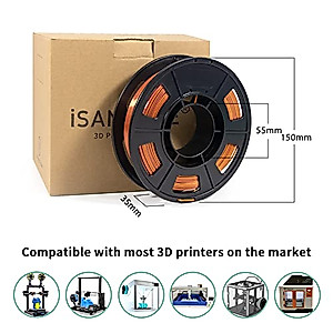 3D Printer Filament, Glow in The Dark Filament，Tri-Color Filament Bundle, pla Filament 1.75mm