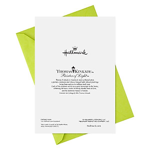 Hallmark Thomas Kinkade Pack of St. Patricks Day Cards, Seaside Cottage (10 Cards and Envelopes)
