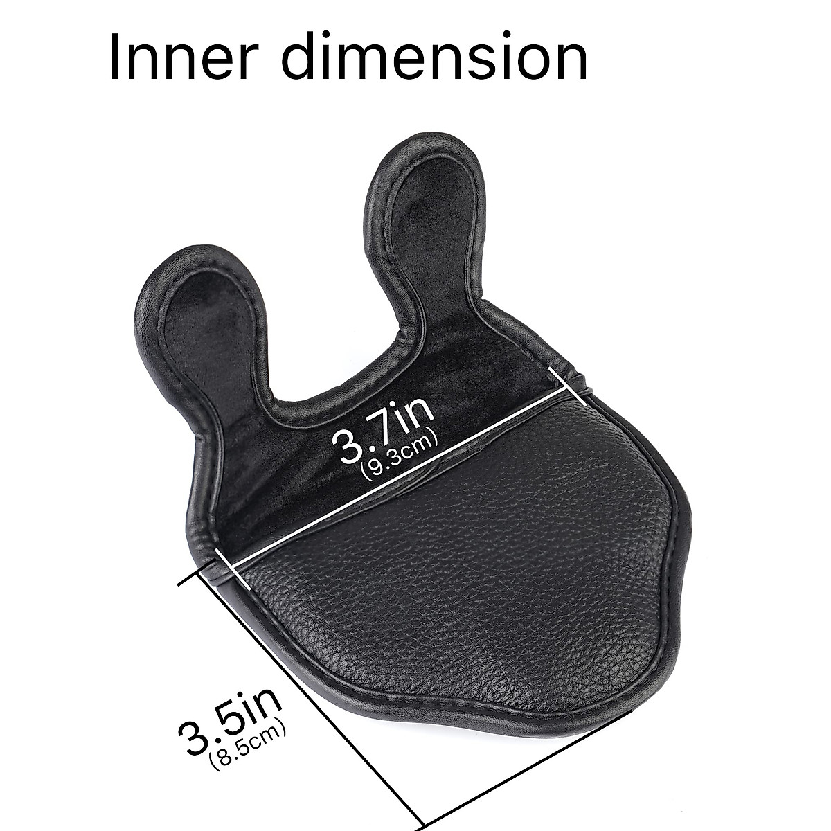 Big Teeth Mallet Putter Headcover Mallet Putter Cover, Putter Cover Mallet Putter Cover Magnetic, Center Shaft Putter Headcover Fits Odyssey 2 Ball Series Putters