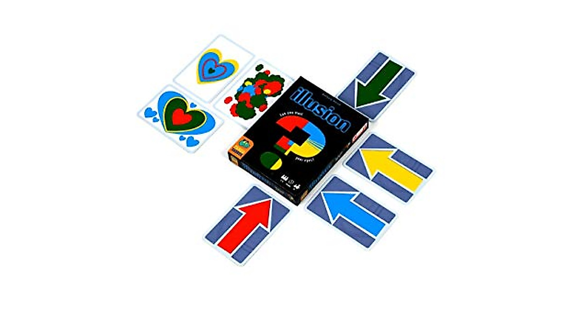 Illusion Card Game by Pandasaurus - Test Perception & Optical Illusions