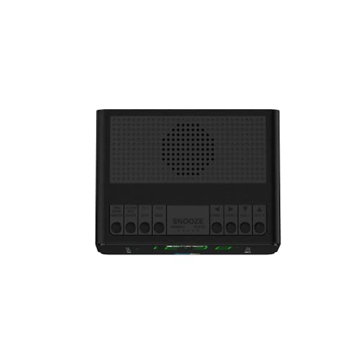 Emerson SmartSet Alarm Clock Radio with AM/FM Radio, Dimmer, Sleep Timer and .9" LED Display, CKS1900 (Black)