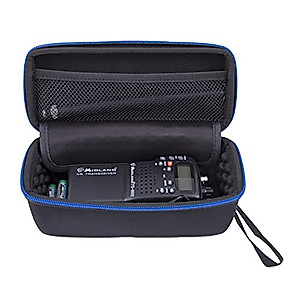CASEMATIX Radio Case Compatible with CB Radios Midland 75822, Uniden BC75XLT, Midland 75785 or Uniden BCD436HP 40 Channel CB 2 Way Radio, Must Remove Antennae, Includes Case Only