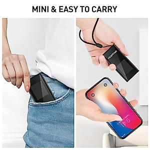 Wireless Barcode Scanner, Onewscan 2 in 1Mini Portable 1D CCD Inventory Bar Code Reader 2.4G Wireless & Wired Connection for Convenience Store, Supermarket, Warehouse, Library Inventory