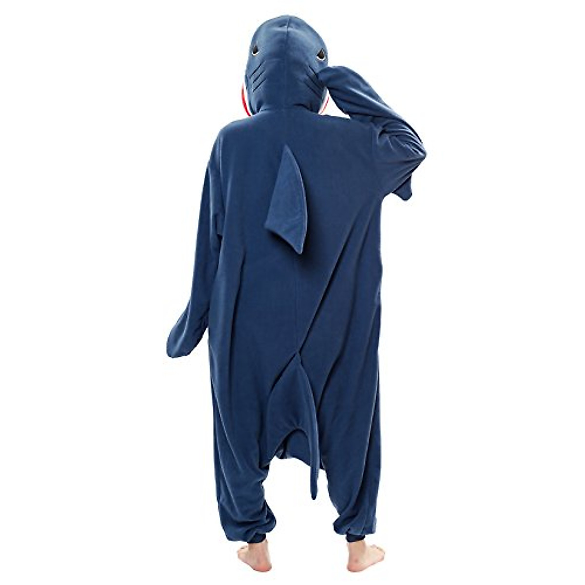 SAZAC Shark Kigurumi - Onesie Jumpsuit Halloween Costume