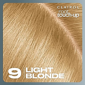 Clairol Root Touch-Up by Nice'n Easy Permanent Hair Dye, 9 Light Blonde Hair Color, Pack of 2