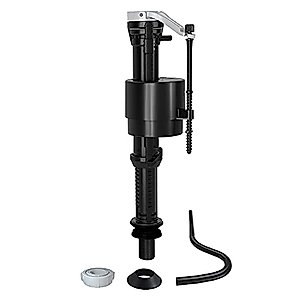 R&T Toilet Fill Valve, Anti Siphon Toilet Tank Replacement Kit, Universal Easy Install Toilet Parts Inside Tank