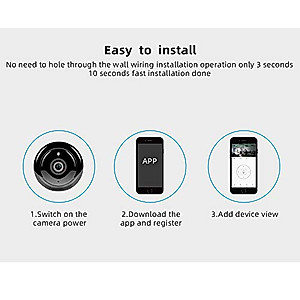 Mini cam Hidden Spy Small Camera with Audio, Home Surveillance Camera, Two-Way Voice and Video Call, 1080P IP HD Infrared Night Vision Motion Detection Reminder, for Home Car Indoor Outdoor Security