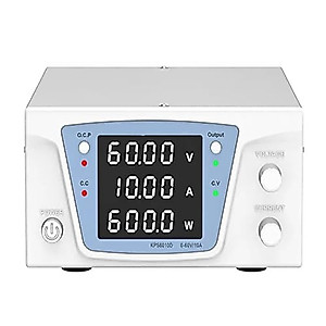 Dc Power Supply stabilized Power Supply Adjustable Variable Digital Regulated Bench Source 60V 10A 30V 20A(KPS6010D 60V 10A,110V)