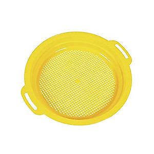 Sluiceboy Prospecting Sand Sieve Kit | Gemstone I.D. Chart | 10" Plastic Sieve | Hand Shovel | Stone Rock Material Classifier Sifter