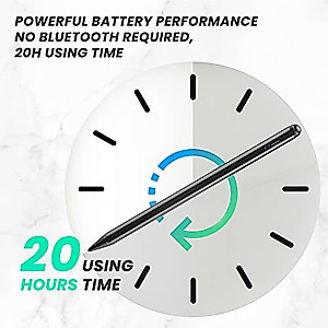 Lenovo Flex 14 2-in-1 Convertible Laptop Stylus Pen, Active Stylus Digital Capacitive Pen for Lenovo Flex 14 Convertible Laptop,High Precision with Ultra Fine Tip,Touch-Control and Rechargeable,Black