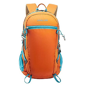 LOCALLION 20L Hiking Backpack Water Resistant Sports Backpack High-Capacity Travel Pack Big Wateproof Bag for Outdoor Camping (Orange)
