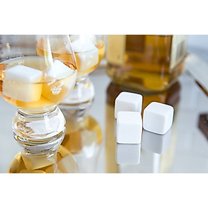 Outset Chillware Whiskey Stones, Marble, Set of 9