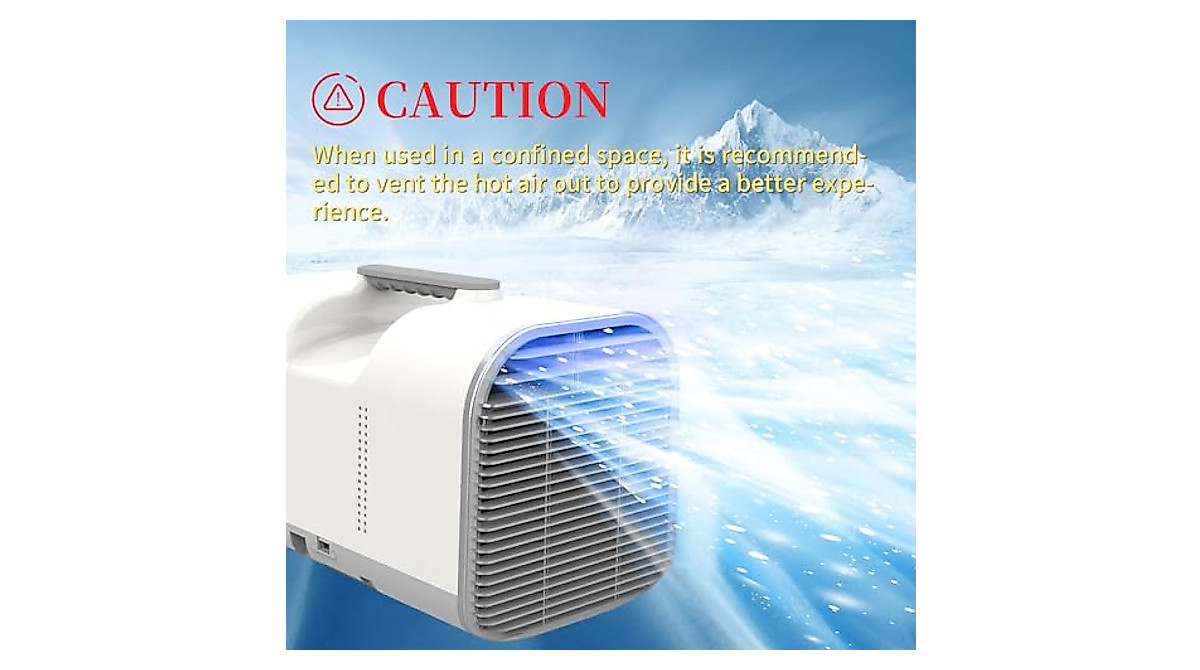 Coplax Portable AC: 5100BTU Fast Cooling for RVs, Tents & Home