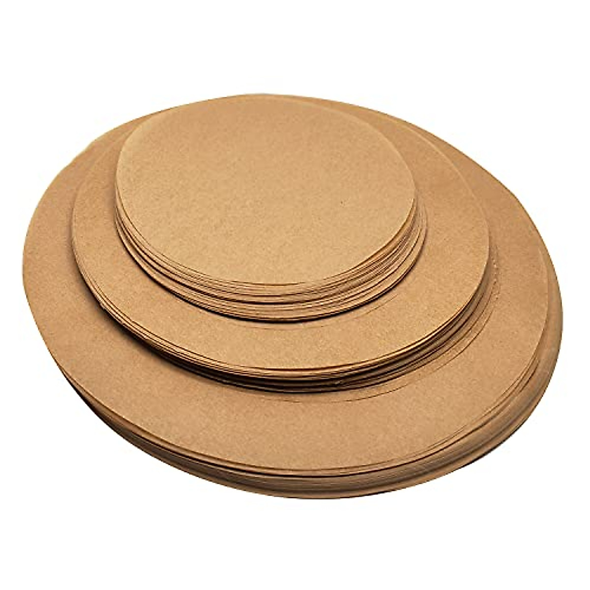 150 Sheets Round Baking Parchment Paper, 6/8/10 Inch Non-Stick Cake Pan Parchment Liner for Baking, Grilling and Steaming Bread