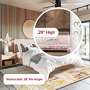 nuLOOM Cézanne Colorful Abstract Area Rug, 8x11, Multi