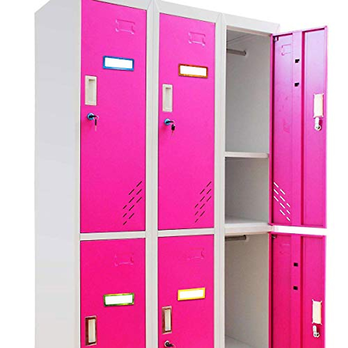 Magnetic Dry Erase Labels Galaxy Name Plates 3 x 1.2 Inches 32 Labels for Whiteboard School Office Supplies