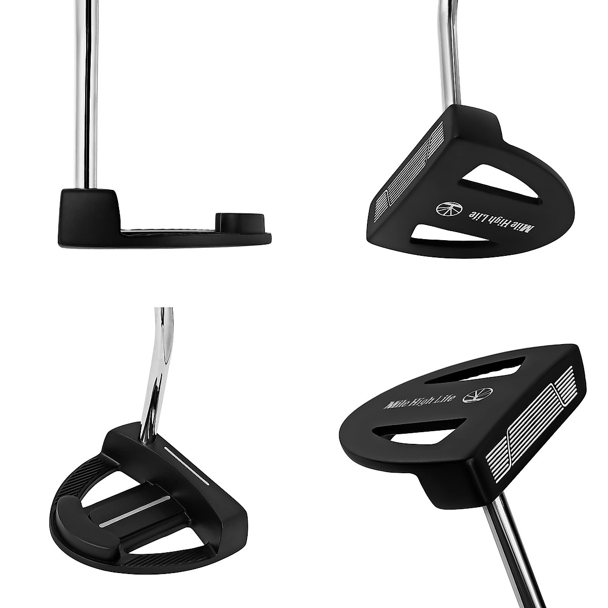 Mile High Life | Men’s Golf Putter w Premium Grip | Right Handed Putters w Aim Line | Entry Level Golfer Putter | Value Alternative to Major Brands