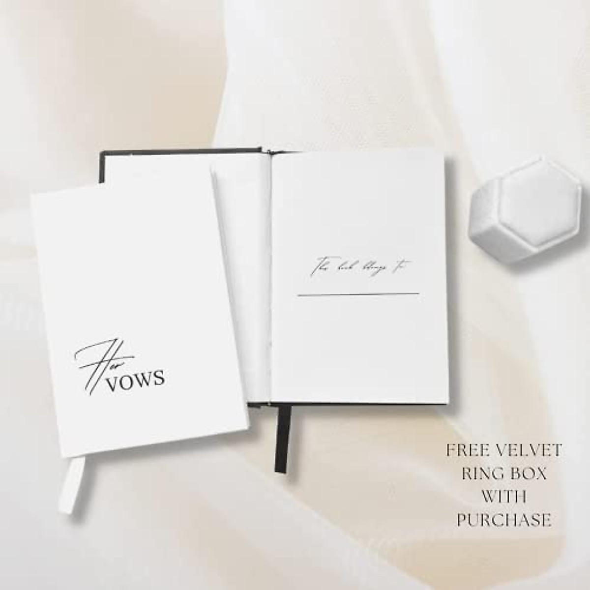 Hard Cover Wedding Vow Booklet, Mr & Mrs Wedding Vow Book, Wedding Ceremony Vow Booklet, Wedding Vow 2 Pack Booklet Set, Bride and Groom Vow Booklets, Booklets for Vows, Vow Book Wedding Day