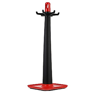 Hemoton 1pc Kitchen Utensil Stand To Rotate Tableware Rubber Container