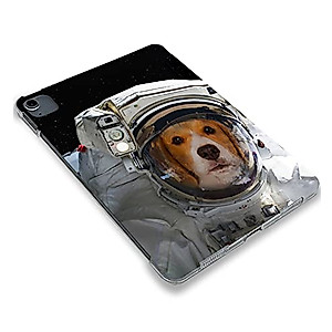 Cute Dog Austronaut Animal Art case Compatible with iPad Mini Air Pro 7.9 8.3 9.7 10.2 10.9 11 12.9 inch Pattern Cover New 2022 2021 Trifold Stand 3 4 5 6 7 8 9 Generation 217 (10.2" iPad 7/8/9 gen)