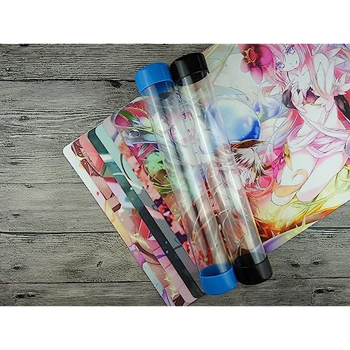 Ygomat Tea Gardner Trading Card Game OCG Playmat TCG Mat Free Best Tube/Bag (TG323) (A_No Playzones + Tube)