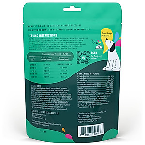 Happy Go Healthy Hip & Joint Supplements for Dogs | Helps Joint Health & Mobility Support for Recovering and Senior Dogs | Natural Ingredients, Tasty Kibble Dog Food Topper | 60-Count Pack