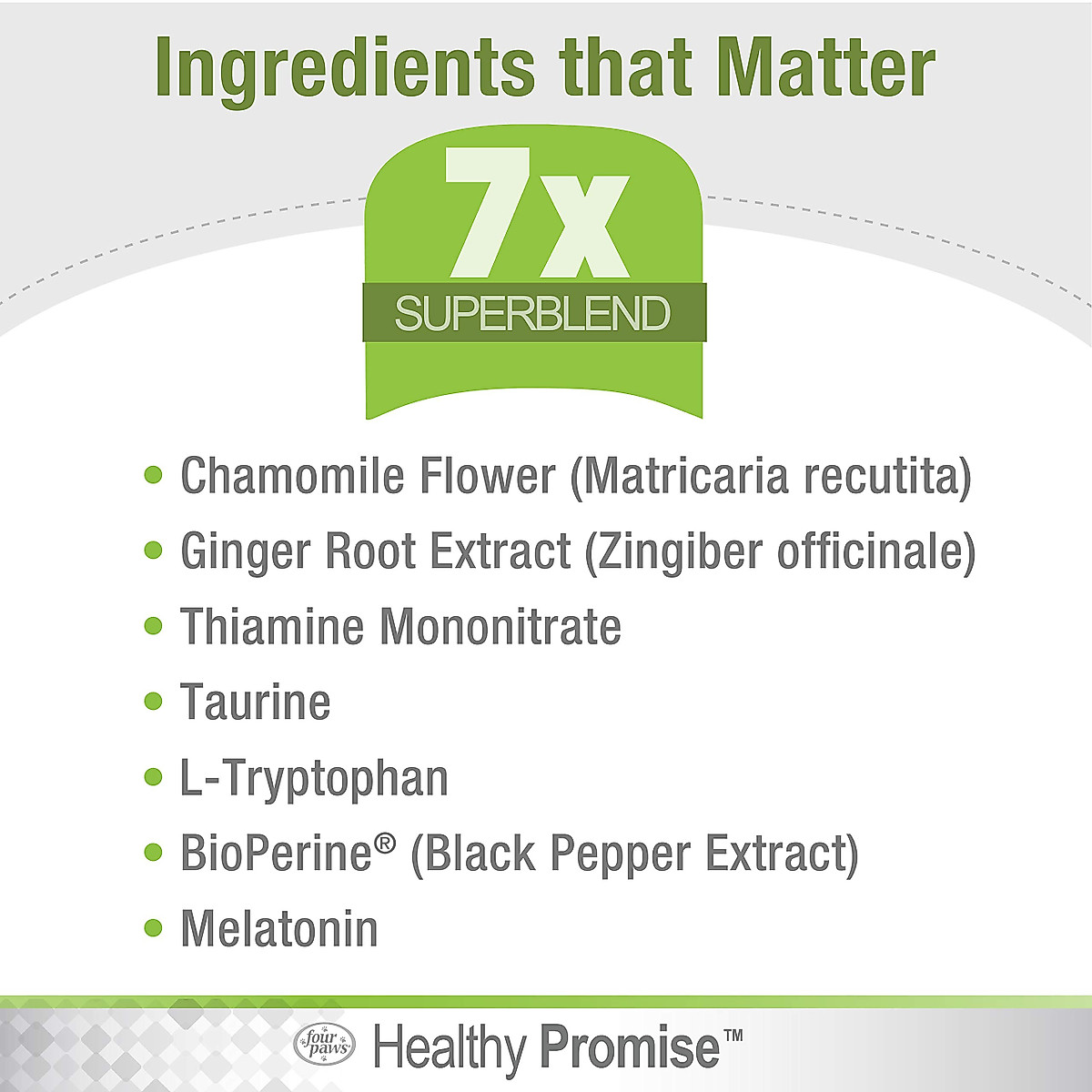 Four Paws Healthy Promise Calming Chews for Dogs 90 Count