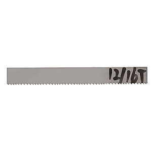 Imachinist S80121216 80" x 1/2" x 12/16TPI Bi-Metal Band Saw Blades for Soft Ferrous Metal Variable Teeth