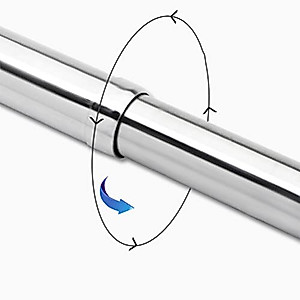 Healeved Curtain Rod Hangers Clothes Reach Poles Stainless Steel Retractable Pole Garment Clothes Stick Drying Fork Clothesline Prop for Indoor Outdoor 48cm-80cm Armoire Wardrobe Closet