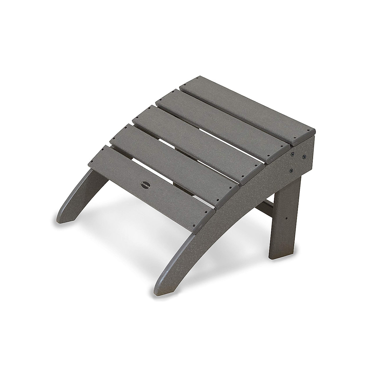 POLYWOOD South Beach 2-Piece Adirondack Chair Set with Ottoman