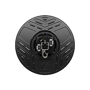 Lithonia Lighting CPRB ALO14 UVOLT SWW9 80CRI DBL LED Round High Bay with Switchable Color Temperature and Adjustable Light Output Switch, Multi-Volt 120-347V, 15-Inch, Black