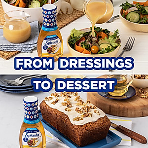 Splenda Multi-Use Syrup, Zero Calorie, Sugar Free Substitute for Maple Syrup, Honey, Agave and Brown Sugar, Allulose Liquid Sweetener, 8oz Bottle